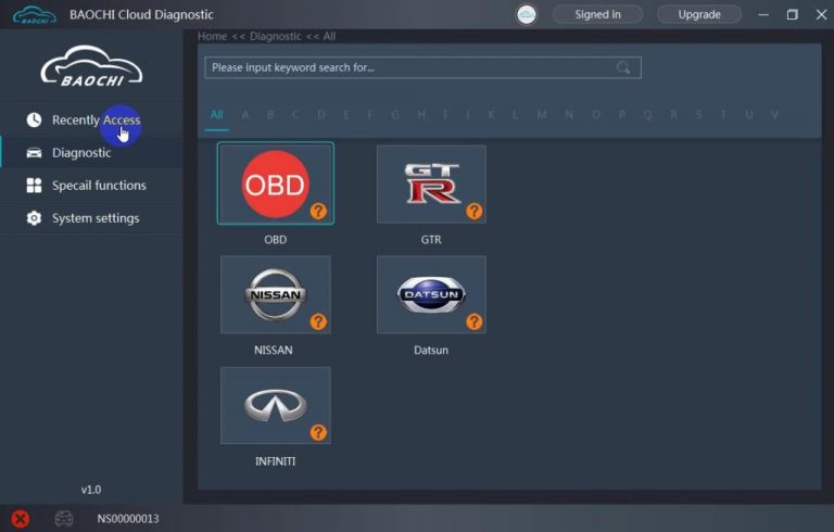 How to use SVCI ING BAOCHI Cloud diagnostic – CNAUTOTOOL OFFICAL BLOG