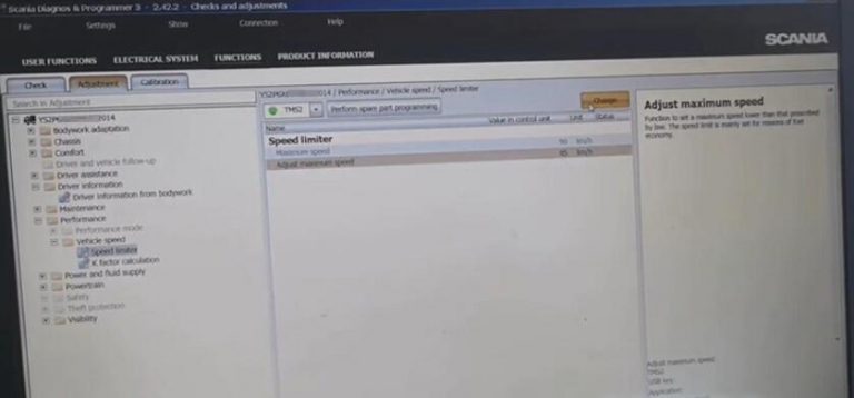 Scania VCI3 Scanner setting Speed Limit for Scania – CNAUTOTOOL OFFICAL ...