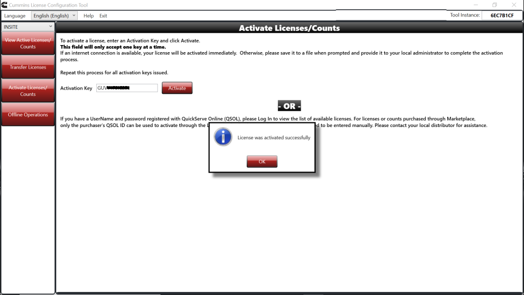 How to Activate Licenses with an Activation Key by Cummins – CNAUTOTOOL ...