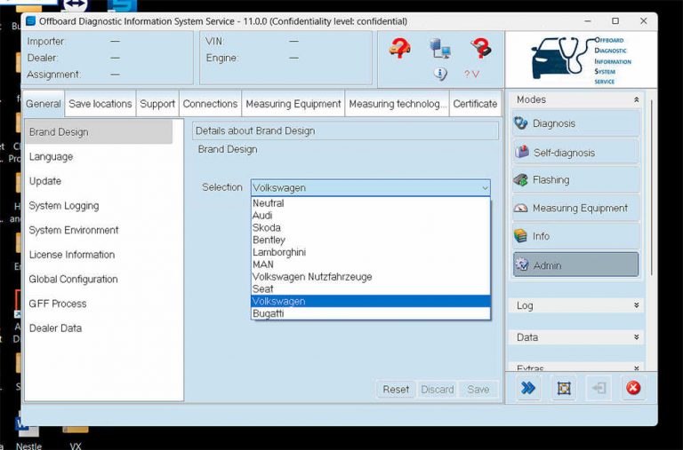 ODIS S Diagnostic Software: The Ultimate Tool for Audi VW Service ...