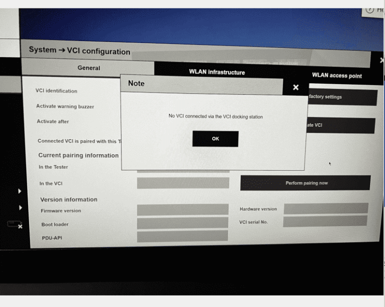 How to solve the problem that Porsche Piwis 3 No VCI connected ...