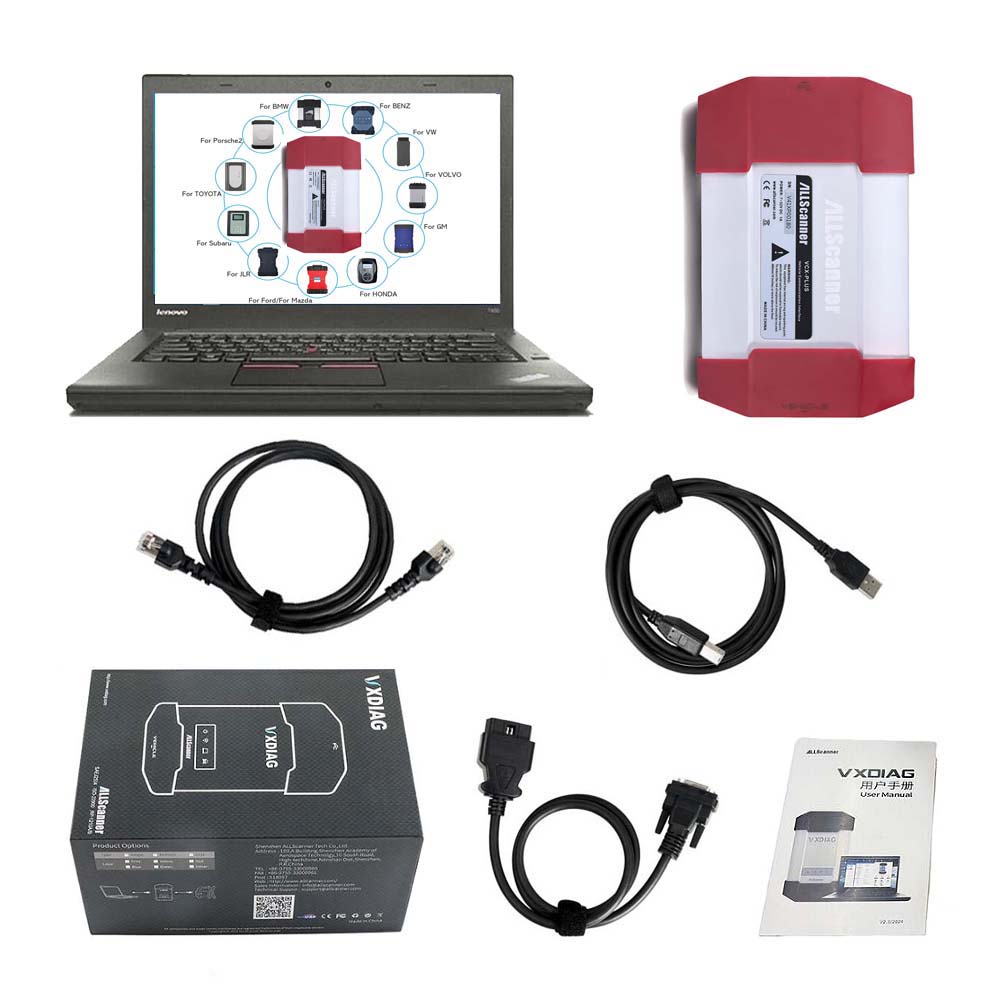 Allscanner VXDIAG Car Diagnostic Scan Tool for BMW/BENZ/JLR/PIWIS ...